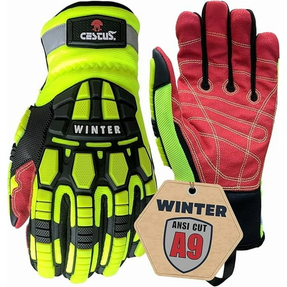 Thermal Winter Work Gloves for Men and Women, Cold Proof & Water ...