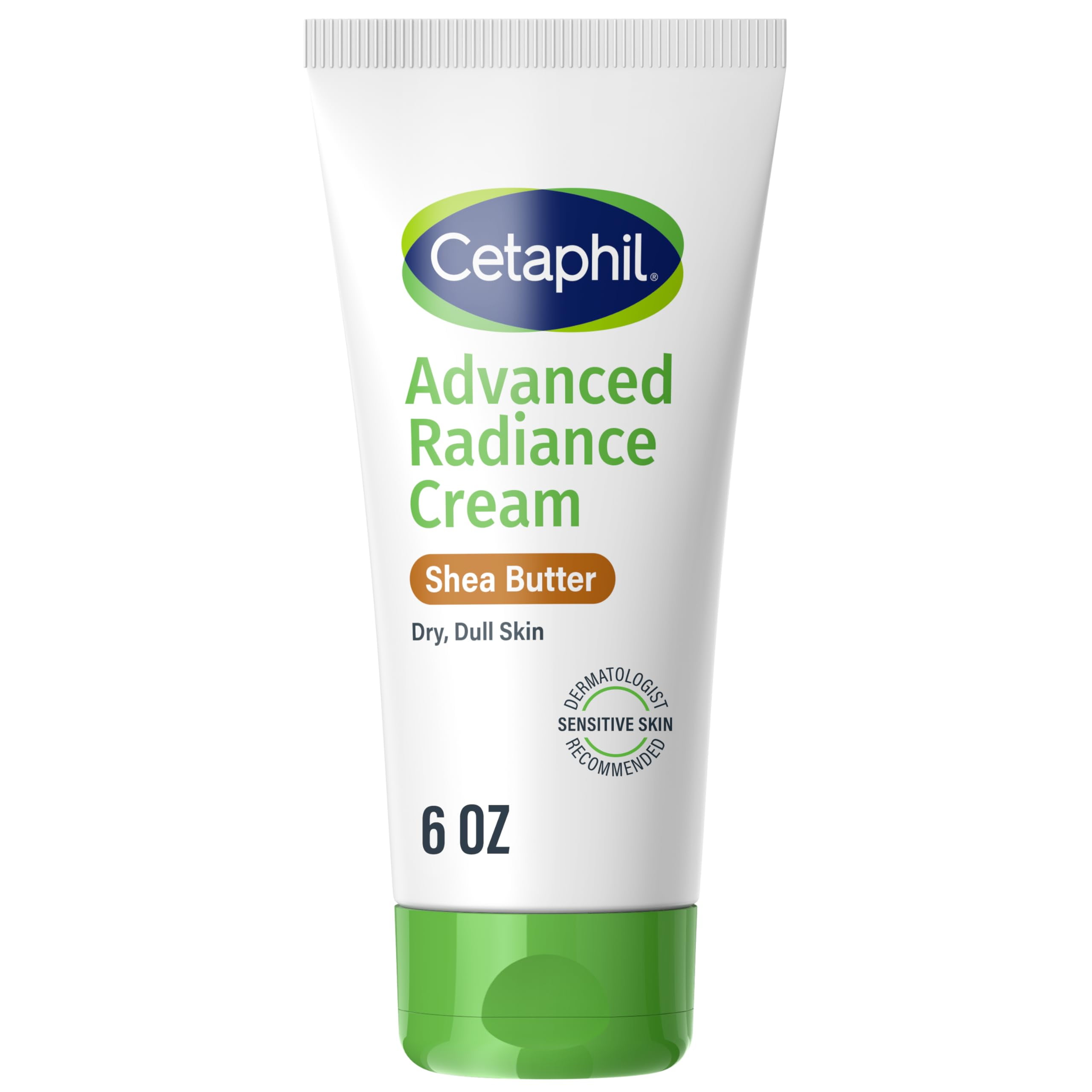 Cetaphil Advanced Radiance Cream with Shea Butter, 6 oz, For Dry, Dull ...
