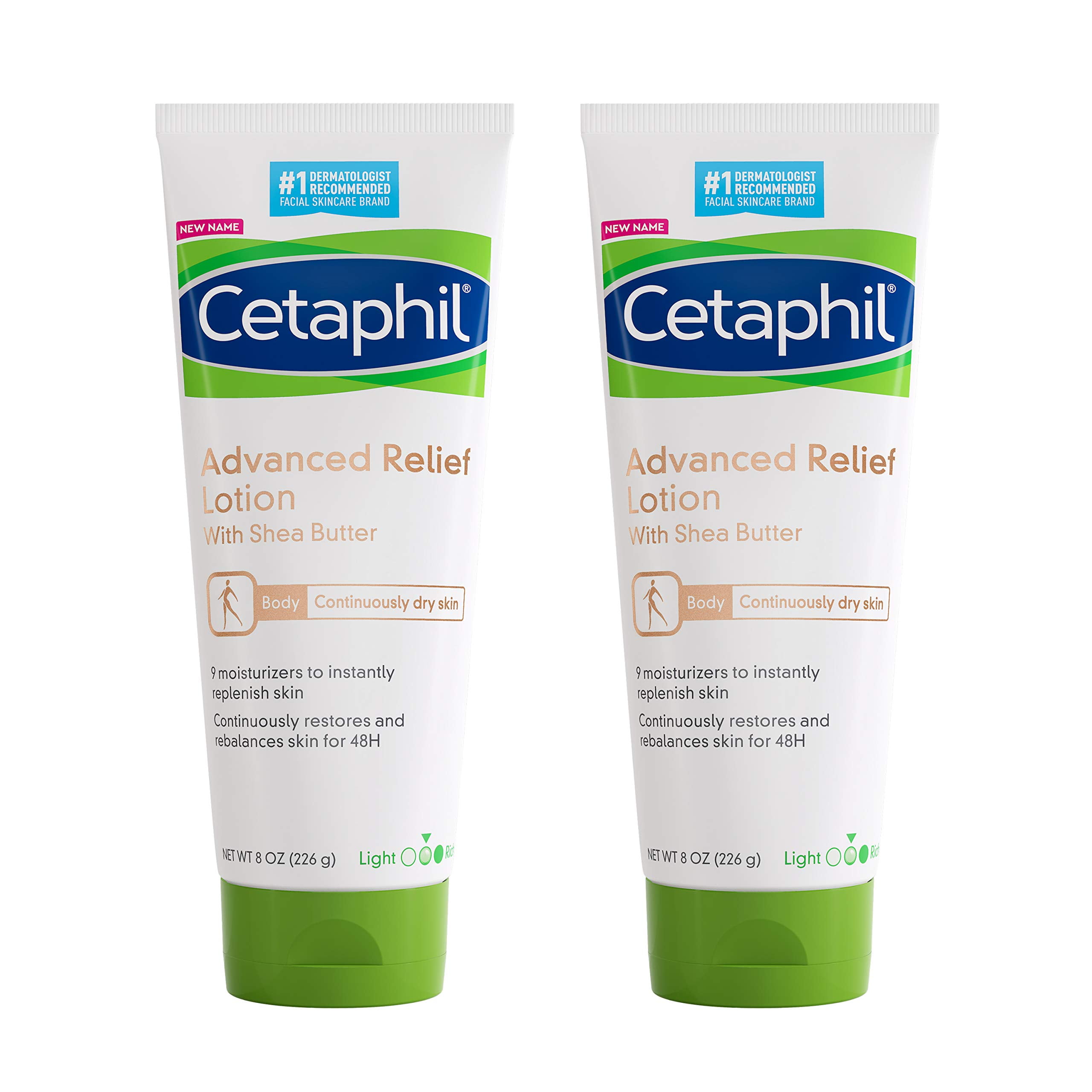 Cetaphil Advanced Relief Lotion 8 Ounce Pack Of 2 - Walmart.com