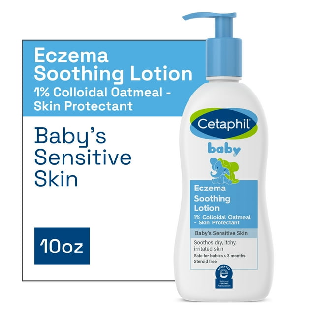 Cetaphil Baby Eczema Soothing Lotion with Colloidal Oatmeal, Paraben ...