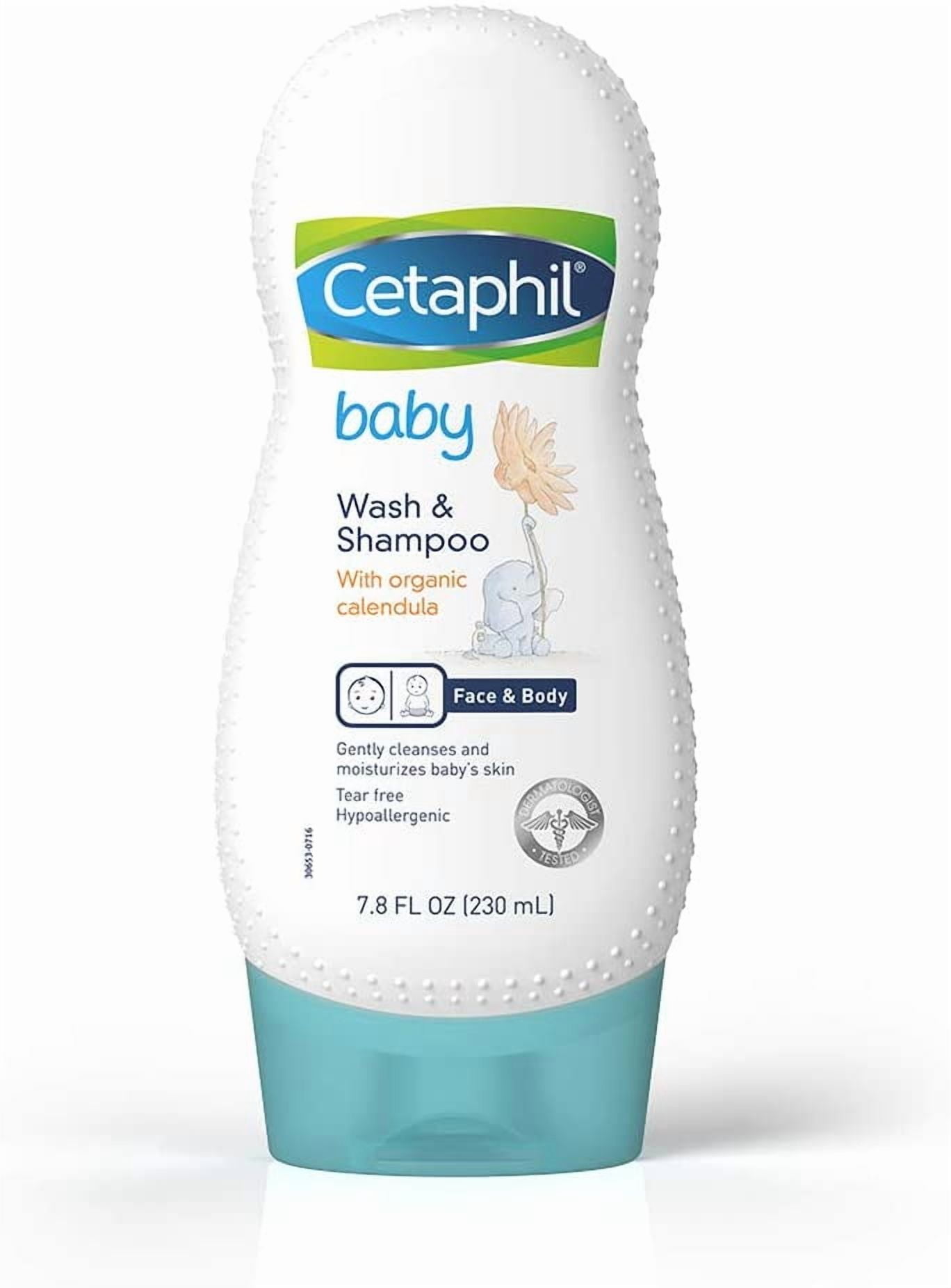 Cetaphil Gentle Baby Wash & Shampoo with Organic Calendula for Infants ...