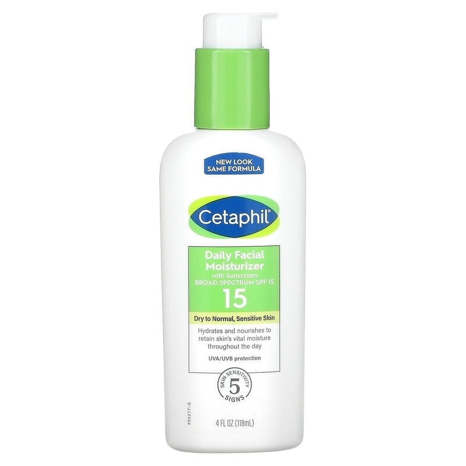 Cetaphil Daily Facial Moisturizer with Deep Hydration, Sunscreen SPF 15 ...