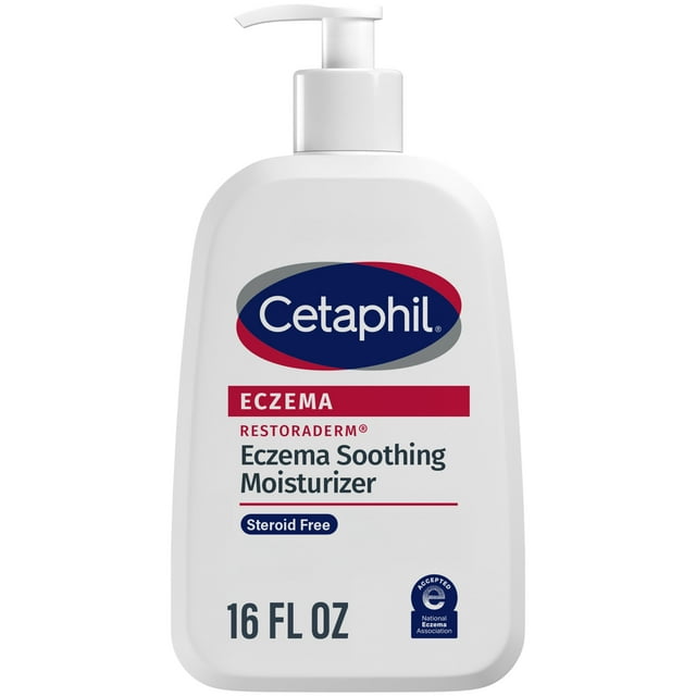 Cetaphil Eczema Restoraderm Soothing Moisturizer for Dry Itchy Skin ...