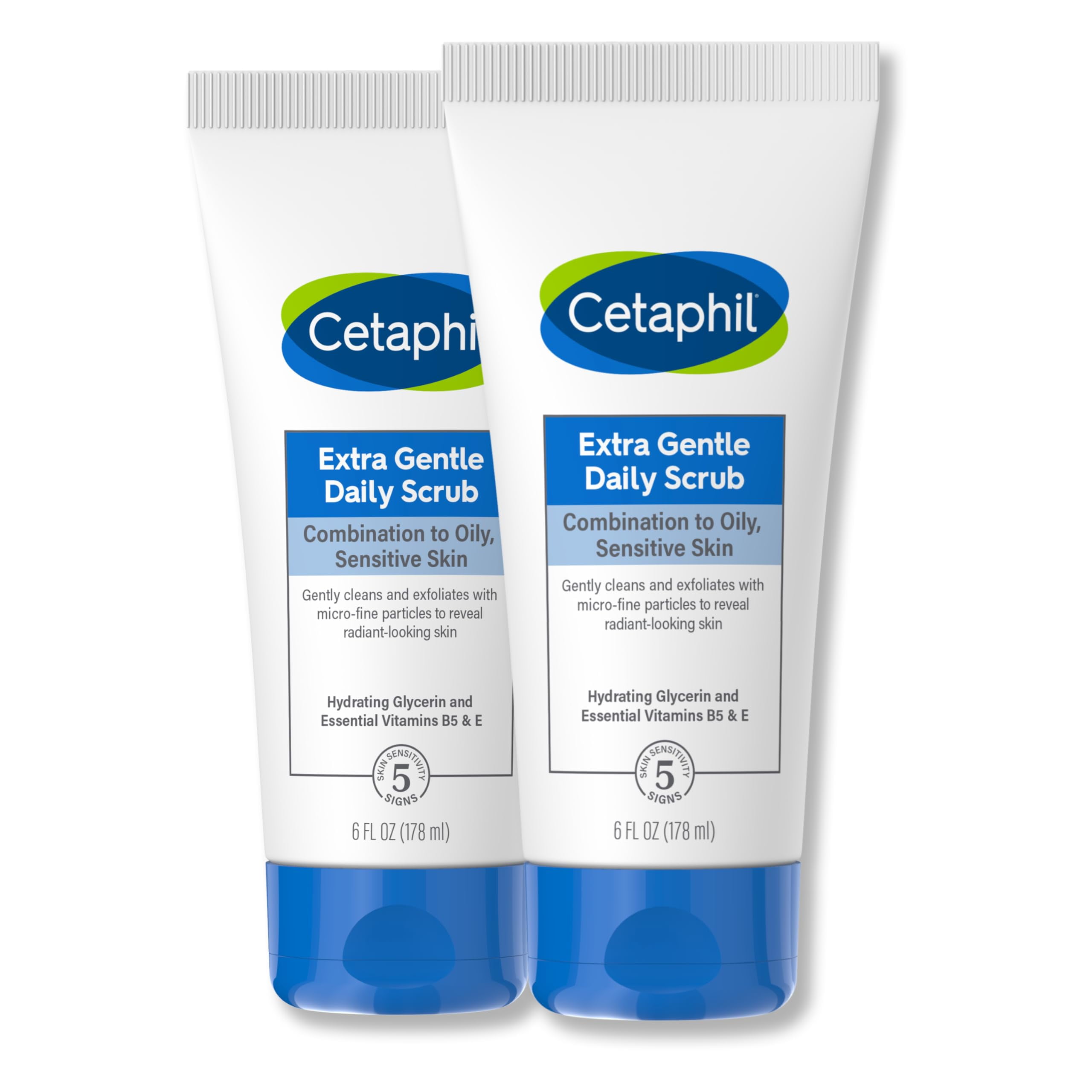 Cetaphil Exfoliating Face Wash, Extra Gentle Daily Face Scrub, Gently ...