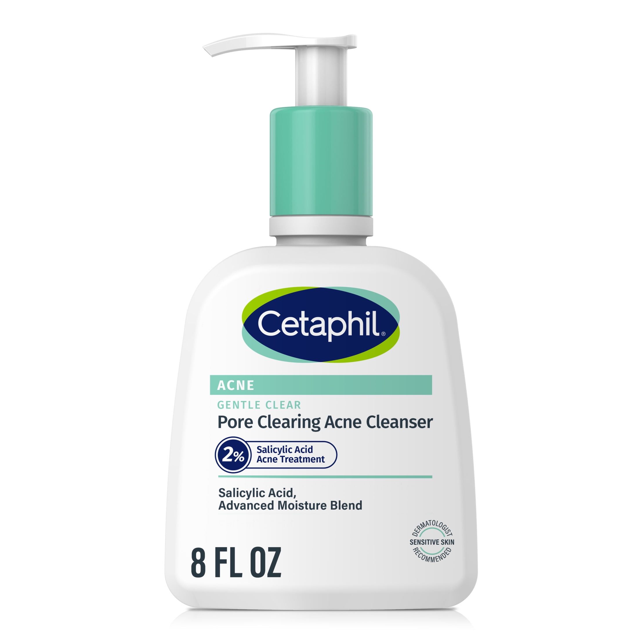 Cetaphil Gentle Clear Pore Clearing Acne Cleanser for Sensitive, Acne ...