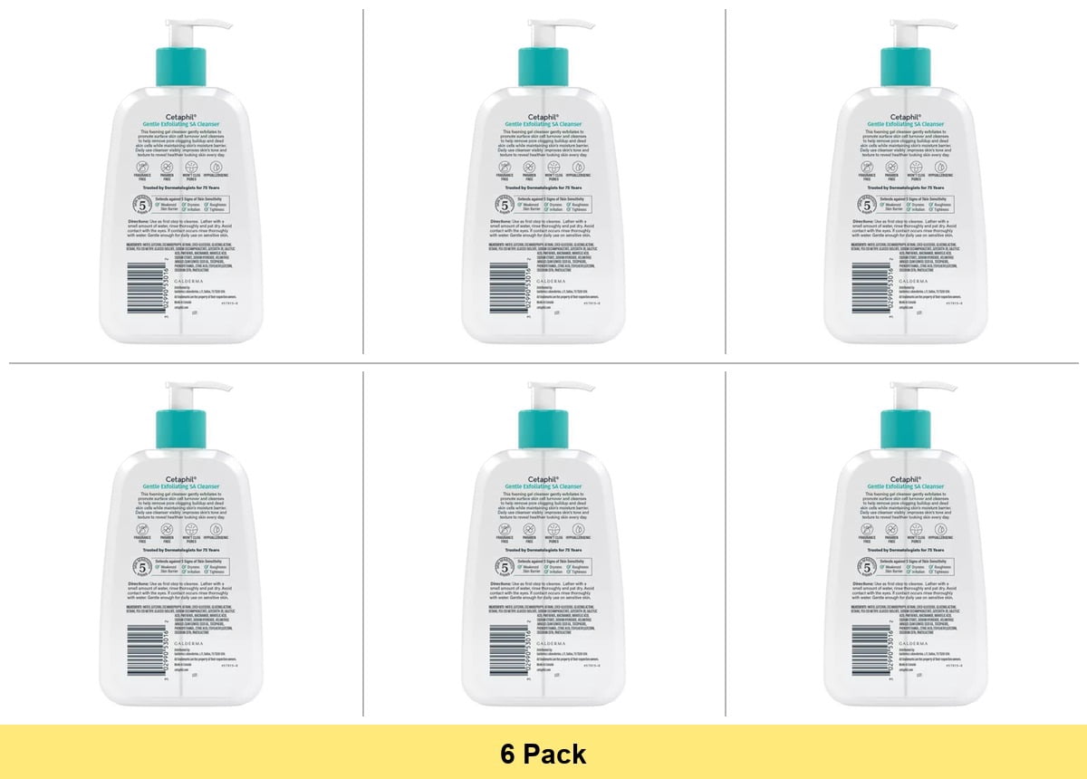 Cetaphil Gentle Exfoliating SA Lotion with Salicylic Acid, Mandelic ...