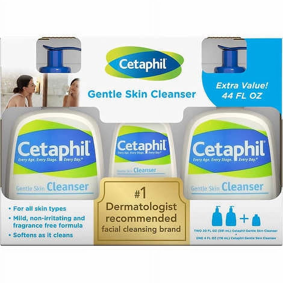 Cetaphil Gentle Skin Cleanser, Hydrating Body Wash, Daily Use, 20 fl oz ...