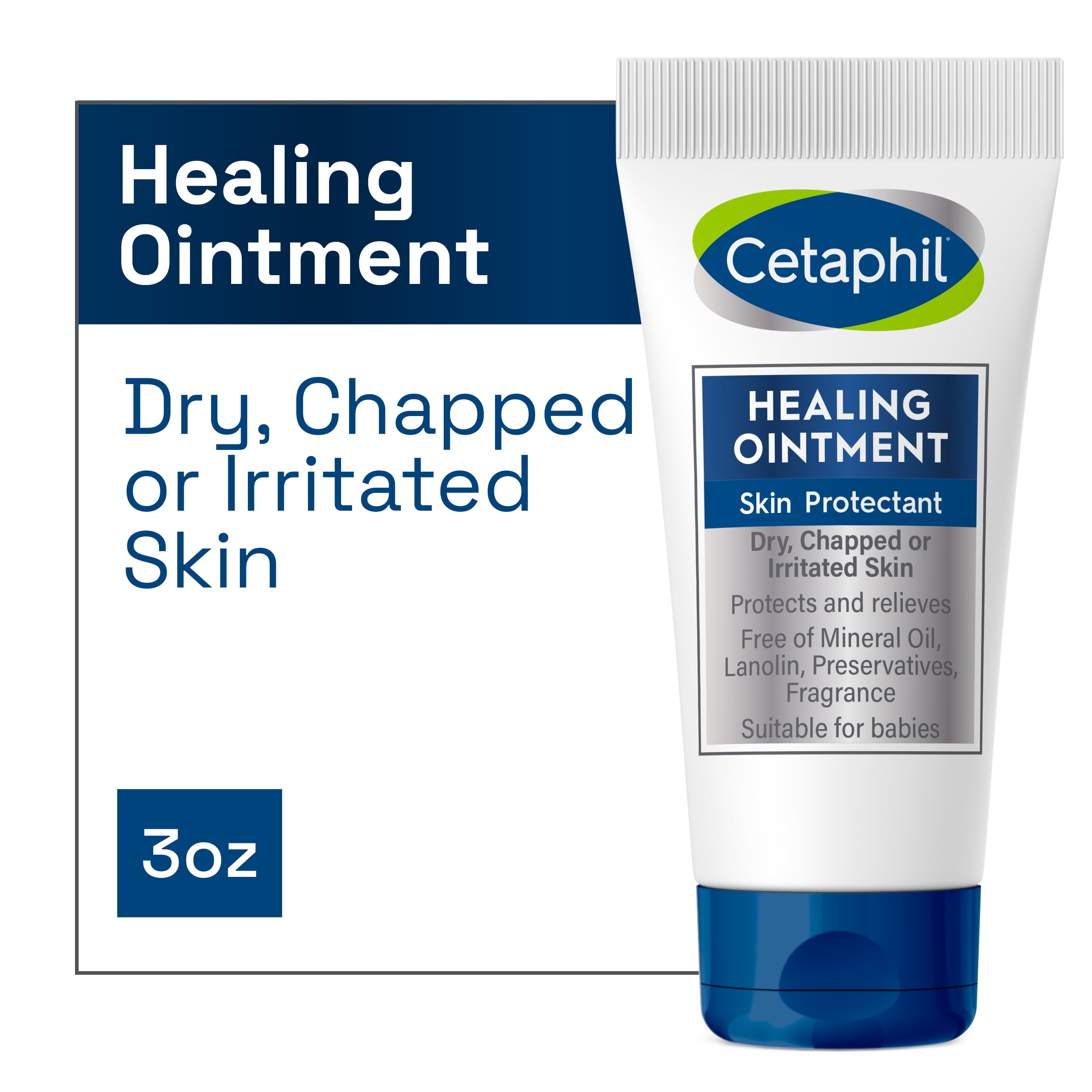 Cetaphil Healing Ointment For Dry, Chapped, Irritated Skin, Heals and ...