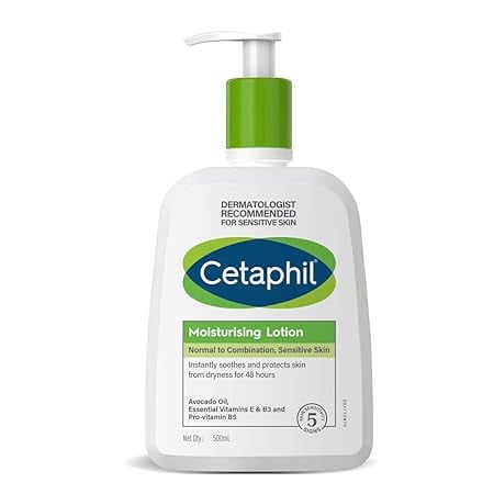 Cetaphil Moisturising Lotion for Face & Body, Normal to dry skin,500 ml ...