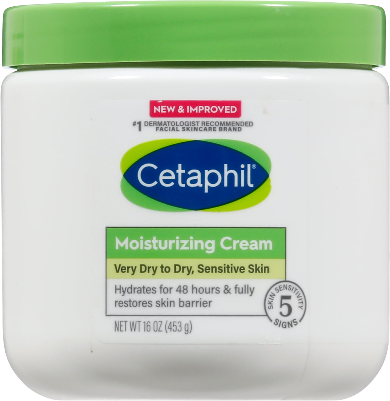 Cetaphil Moisturizing Cream for Very Dry, Sensitive Skin, Deep ...