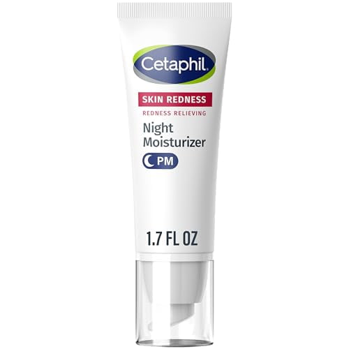 Cetaphil Night Cream, Redness Relieving Night Moisturizer for Face, 1.7 ...