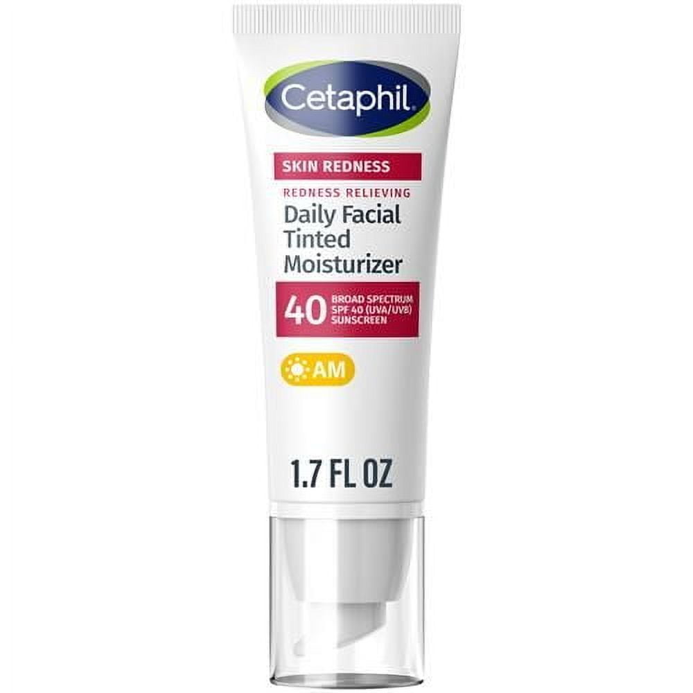 Cetaphil Redness Relieving Daily Facial Moisturizer Spf 40, 1.7 Fl Oz ...