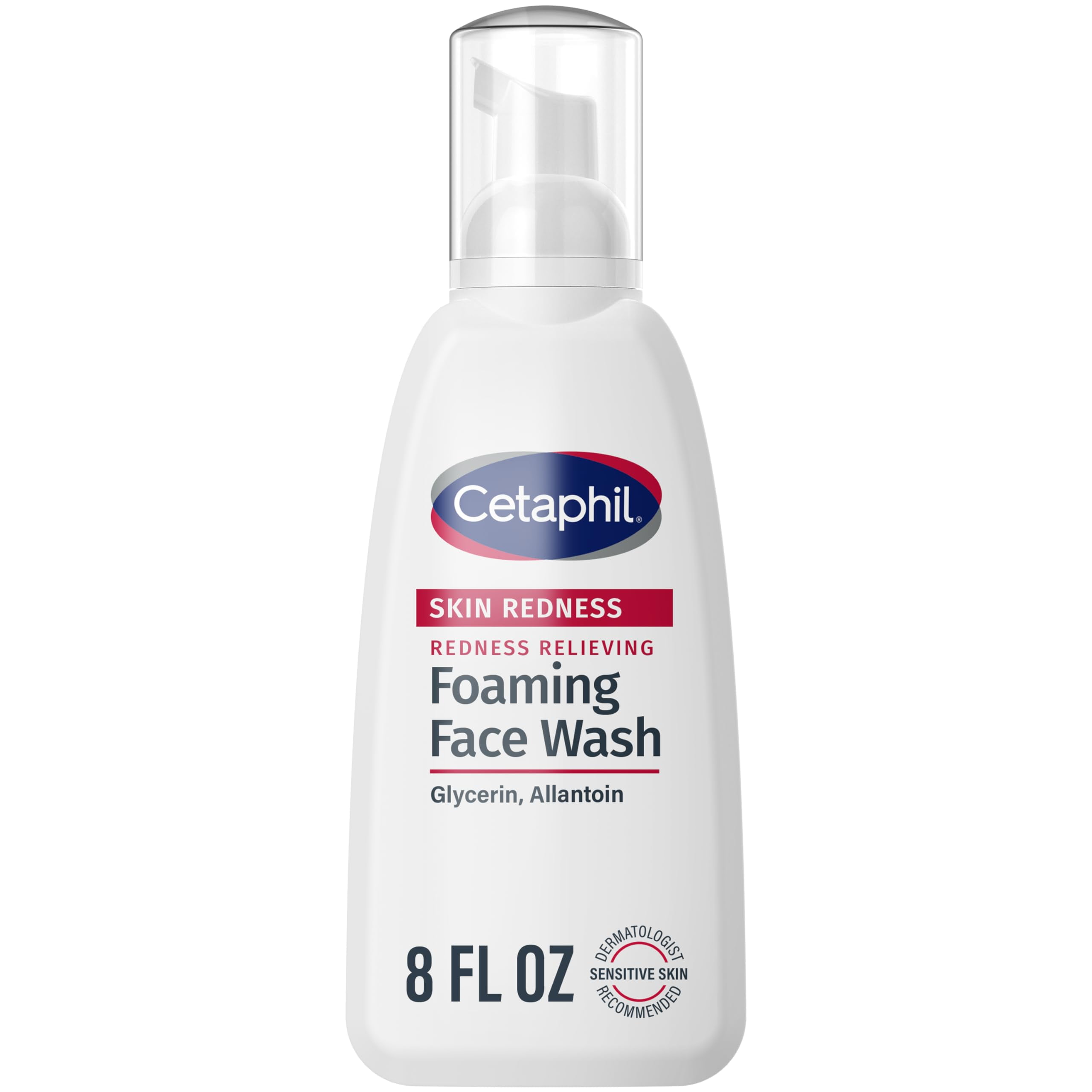 Cetaphil Redness Relieving Foaming IFF17 Face Wash For Sensitive Skin ...