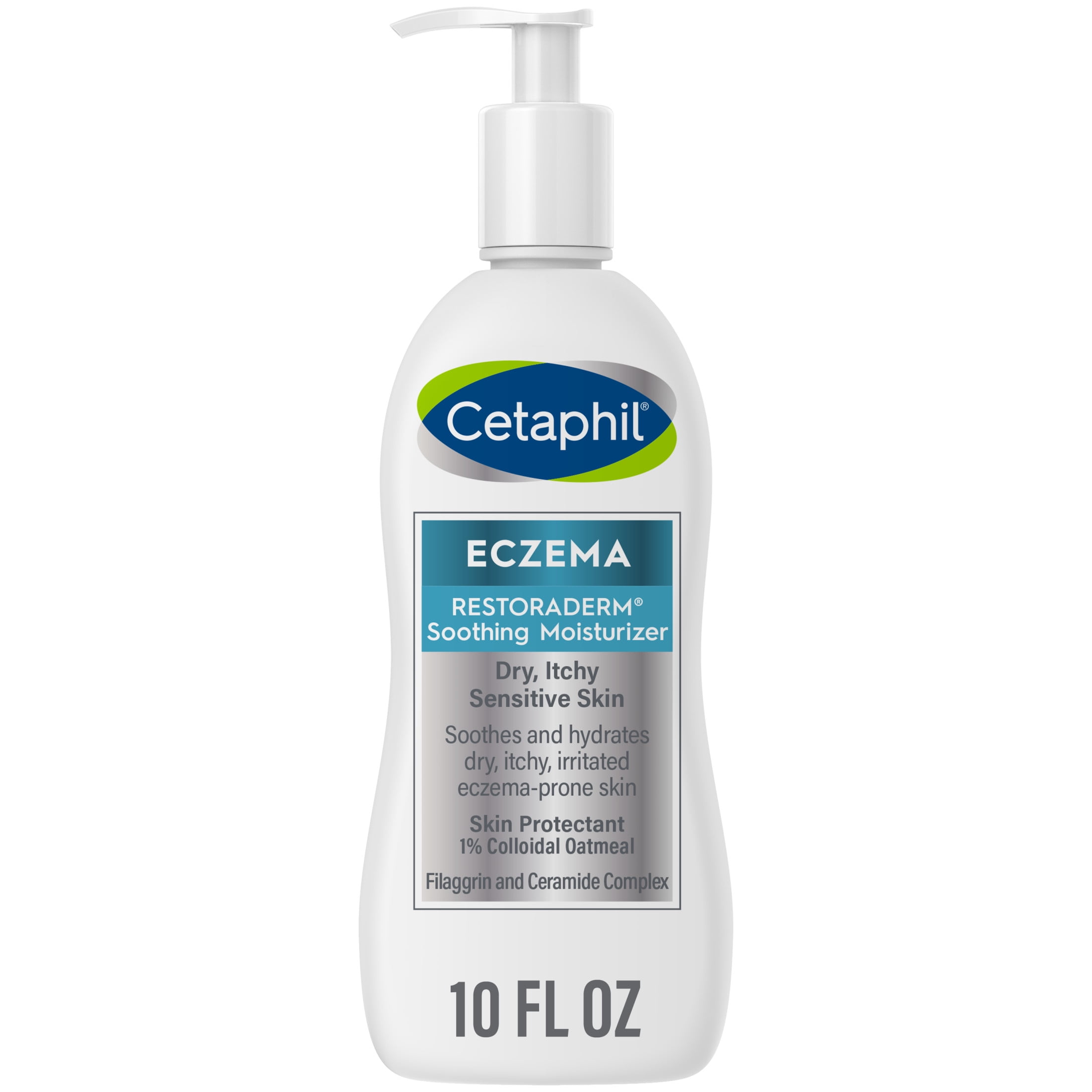 Cetaphil Eczema Restoraderm Soothing Moisturizer for Dry Itchy Skin ...