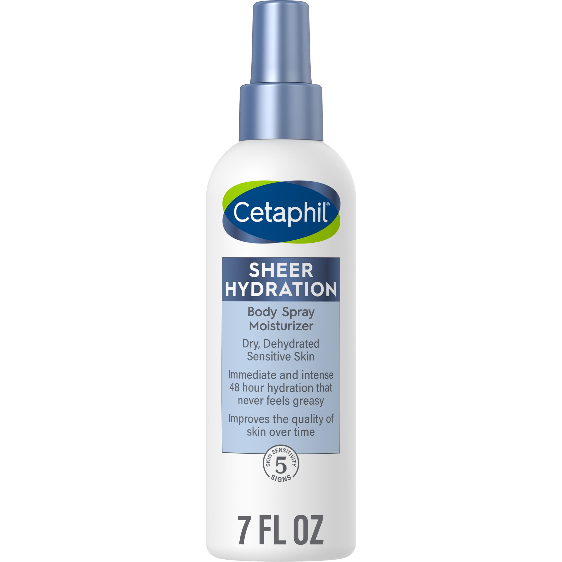Cetaphil Sheer Hydration, Moisturizing Body Spray Lotion for Sensitive ...