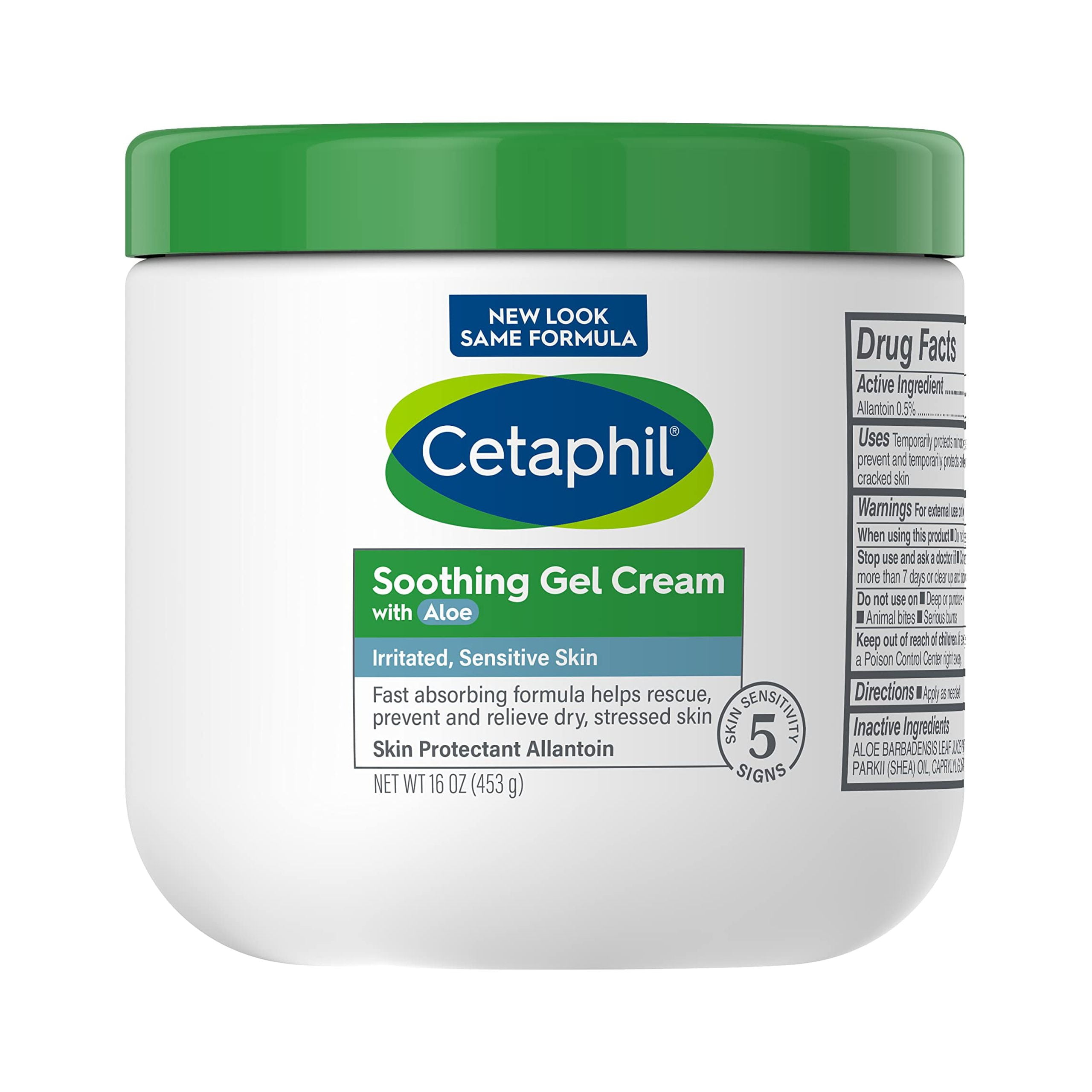 Cetaphil Soothing Gel-Cream With Aloe - Instantly Soothes and Hydrates ...