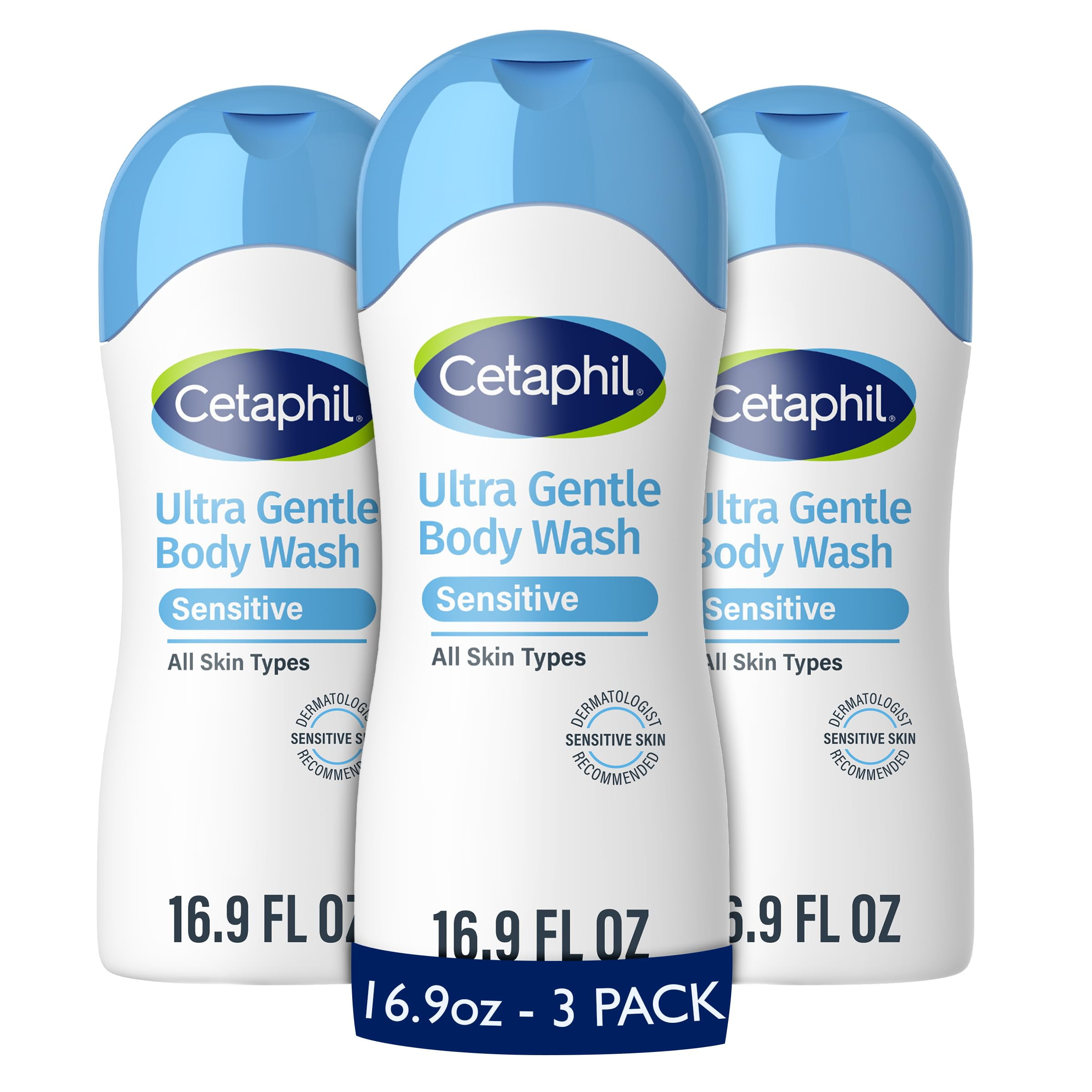 Cetaphil Ultra Gentle Refreshing IRF13 Body Wash, For Sensitive Skin ...