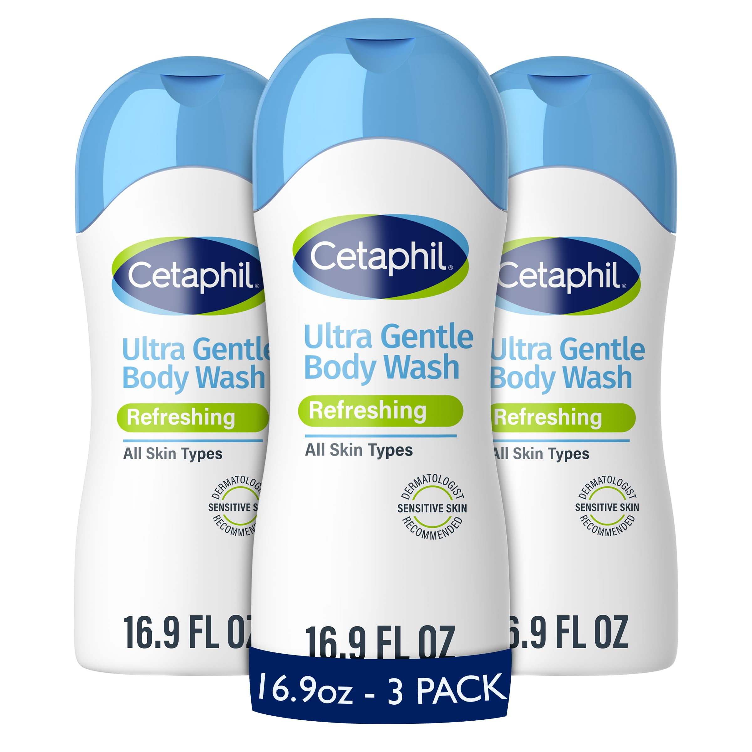Cetaphil Ultra Gentle Refreshing TMA2 Body Wash, Refreshing Scent For ...
