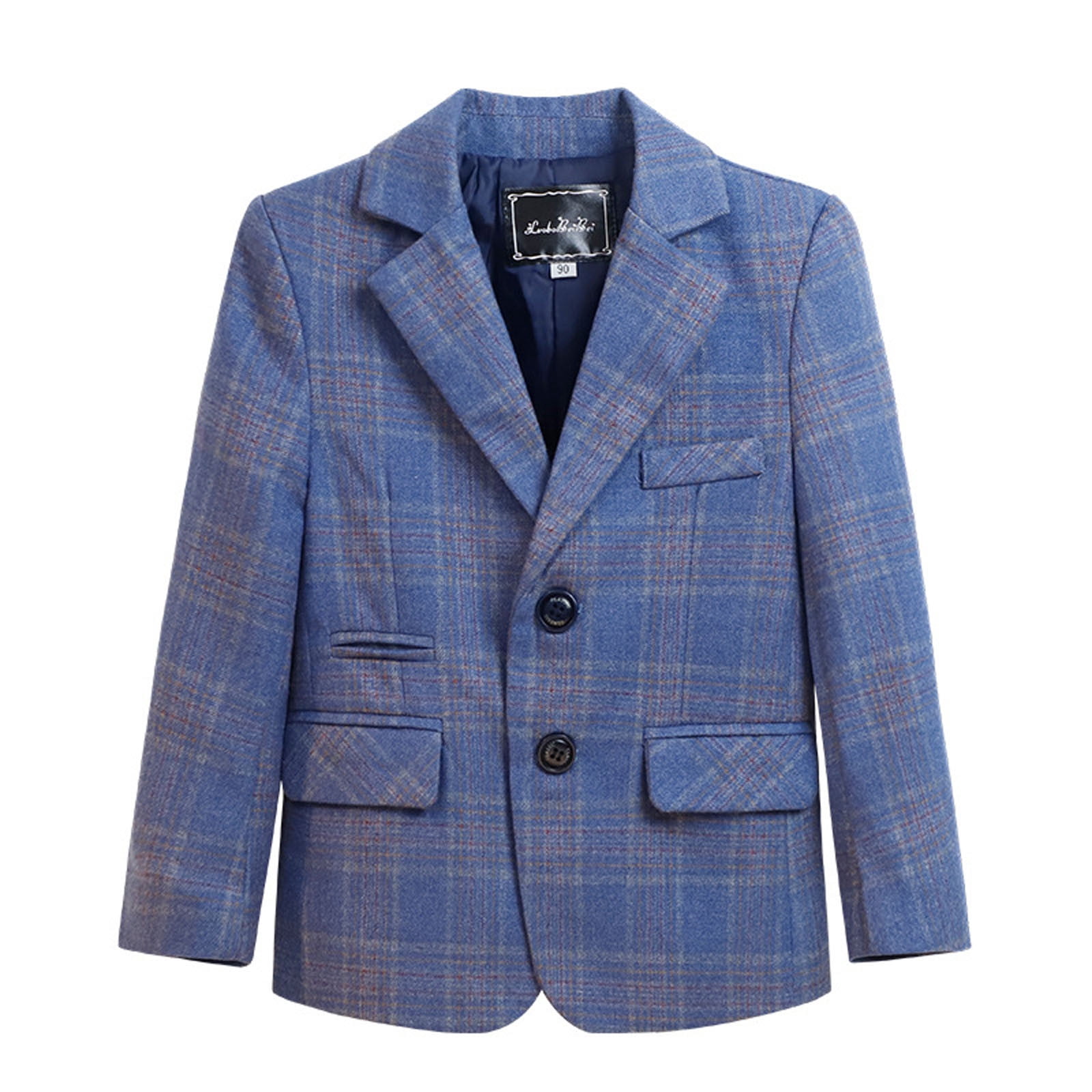Cethrio Boys Blazer Jackets, Formal Long Sleeve Lapel School Uniform ...