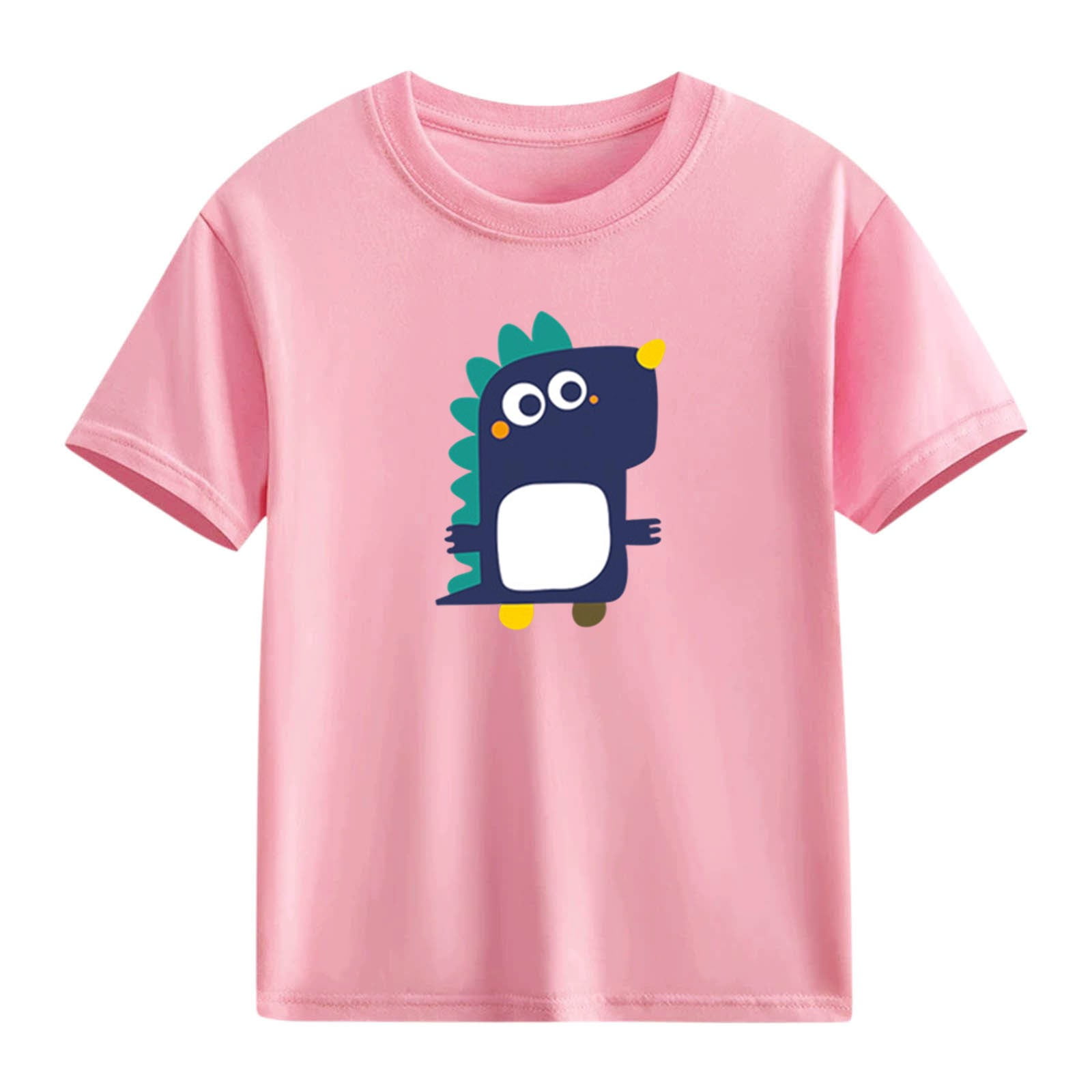 Cethrio Boys Cotton T-shirts, Casual Summer Crewneck Short Sleeve ...