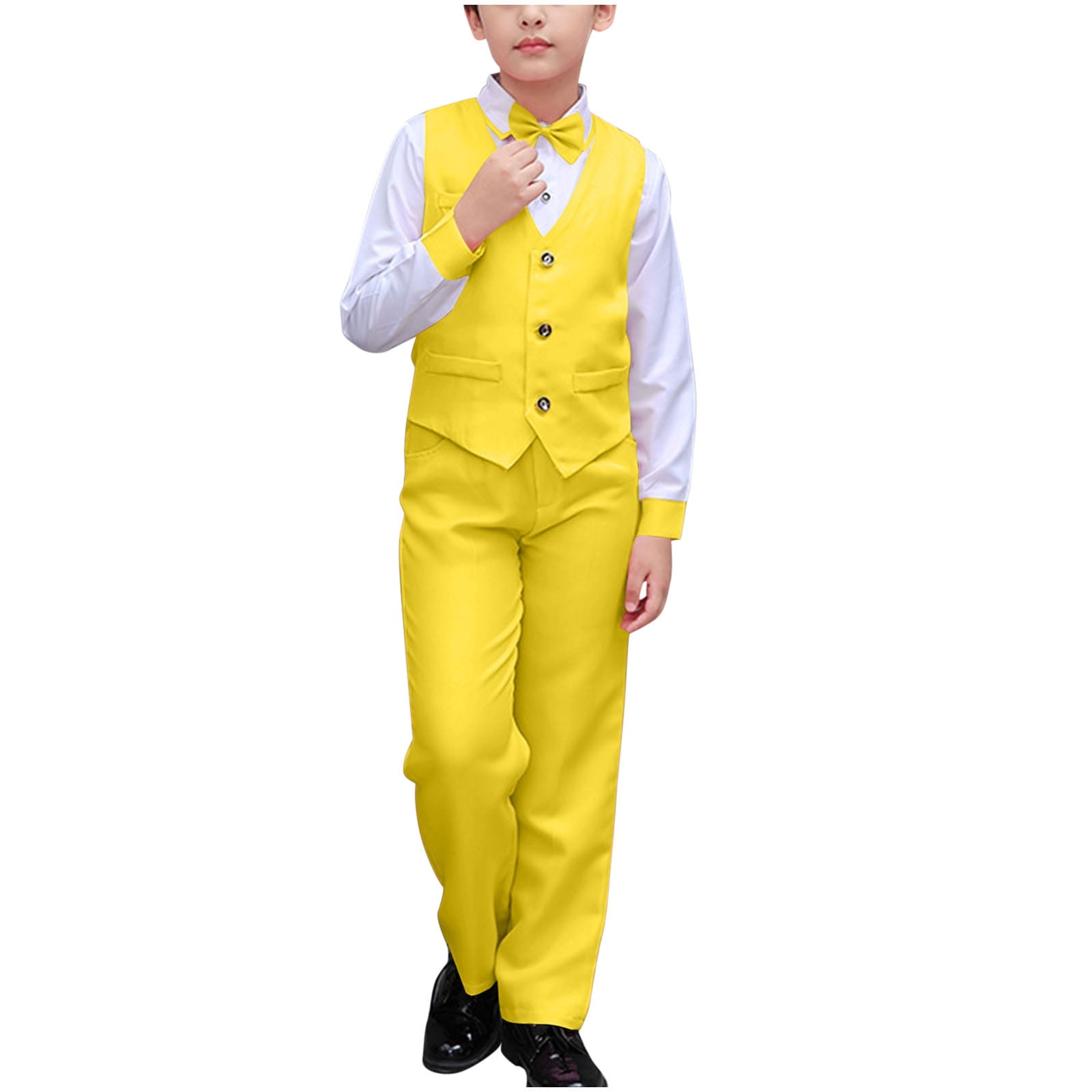 Cethrio Boys Outfit Sets, Formal Cotton School Uniform Casual Boys ...