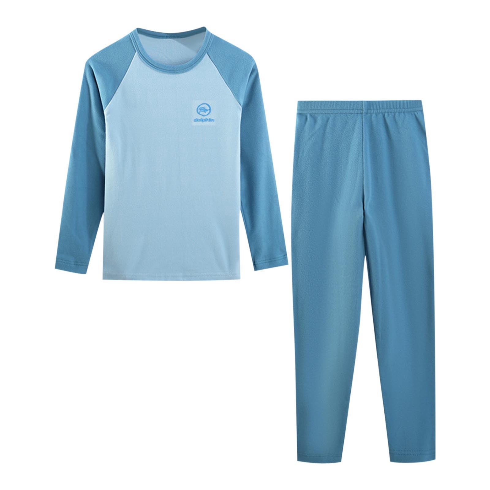 Cethrio Boys Pajama Sets, Cotton Thermal Long Sleeve Fall Winter ...