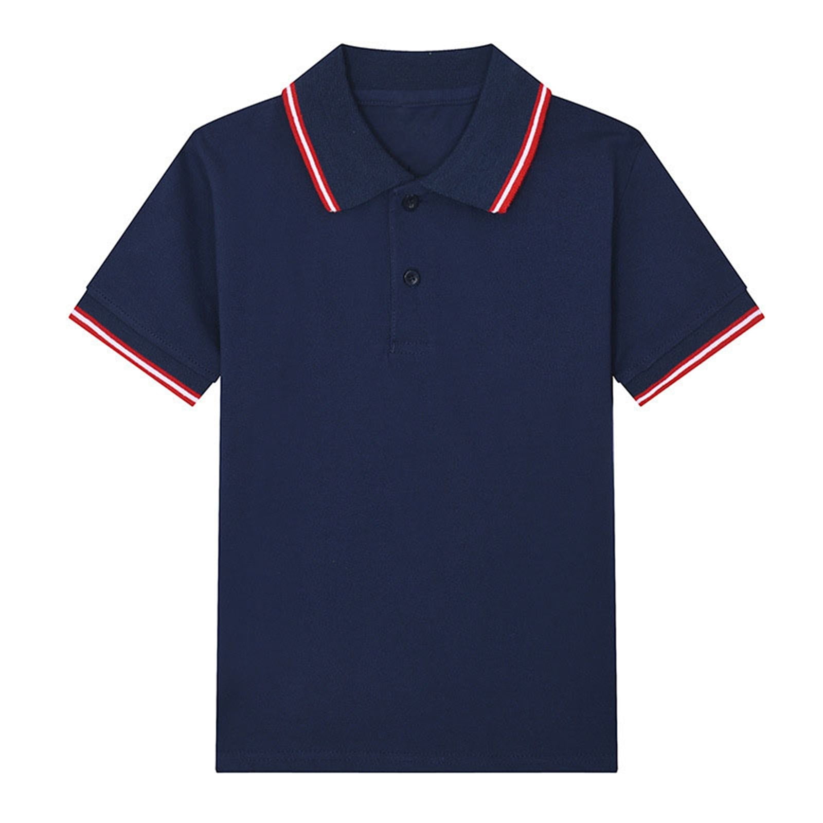 Cethrio Boys Polo Shirts Size 7-8, Collared Cotton Pullover School ...