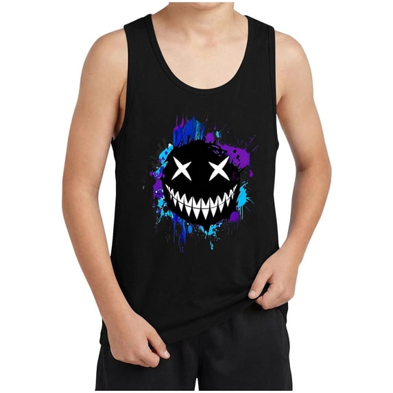 Cethrio Boys Tank Tops, Sleeveless Summer Athletic Casual Graphic Tees ...