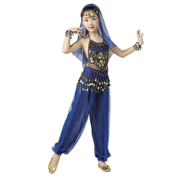 Cethrio Girls Dancewear Outfit Sets, Fashion Party Performance Elastic ...