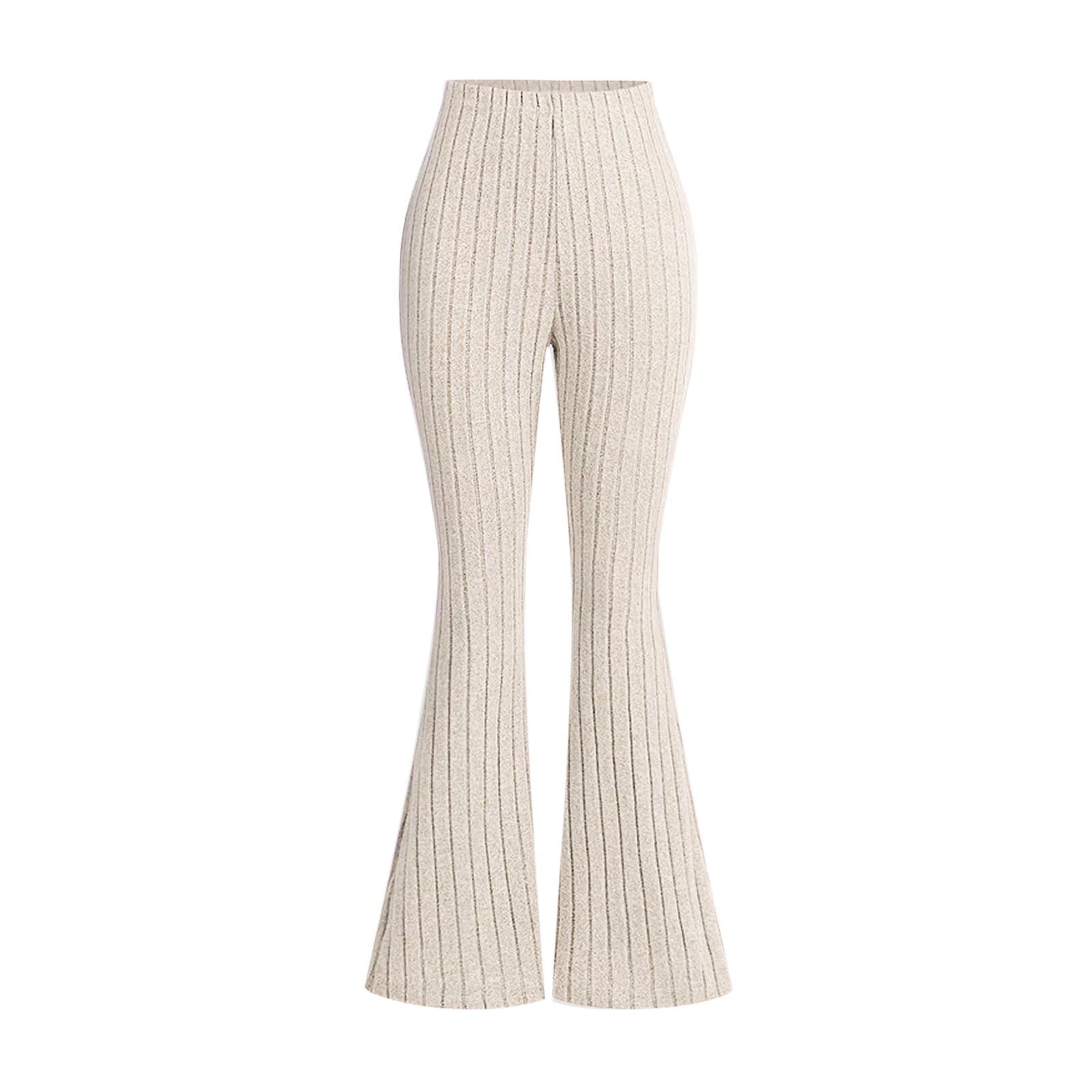 Cethrio Girls Flare Leggings, Knit Stretch Casual Elastic Waist Dance ...