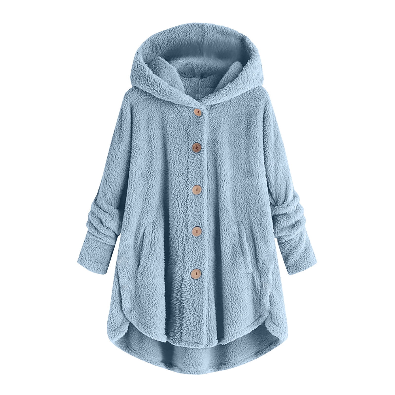 Cethrio Girls Fleece Jackets, Long Sleeve Soft Thermal Loose Fit Winter ...
