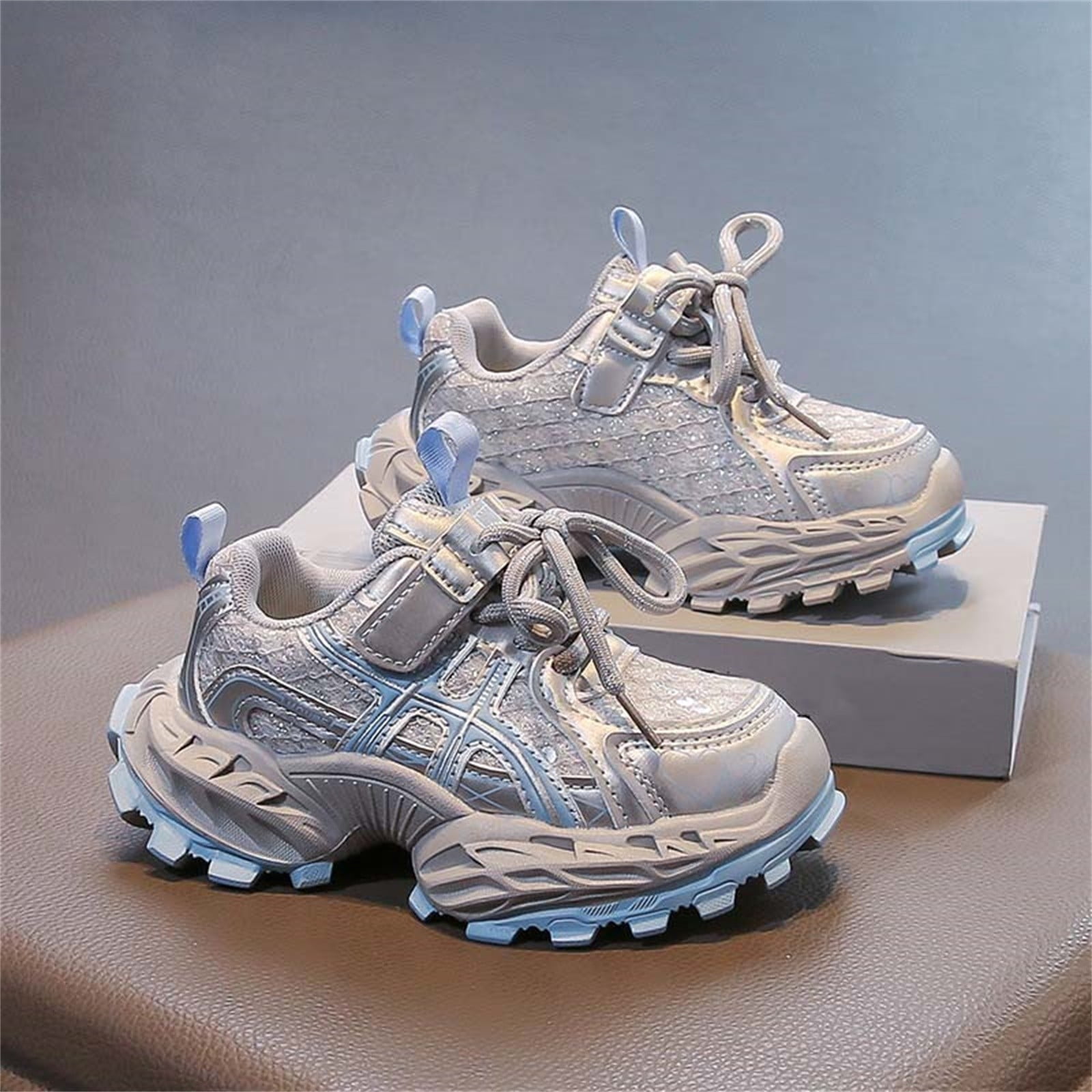 Cethrio Girls Sneakers, Athletic Non-slip Casual Breathable Girls ...
