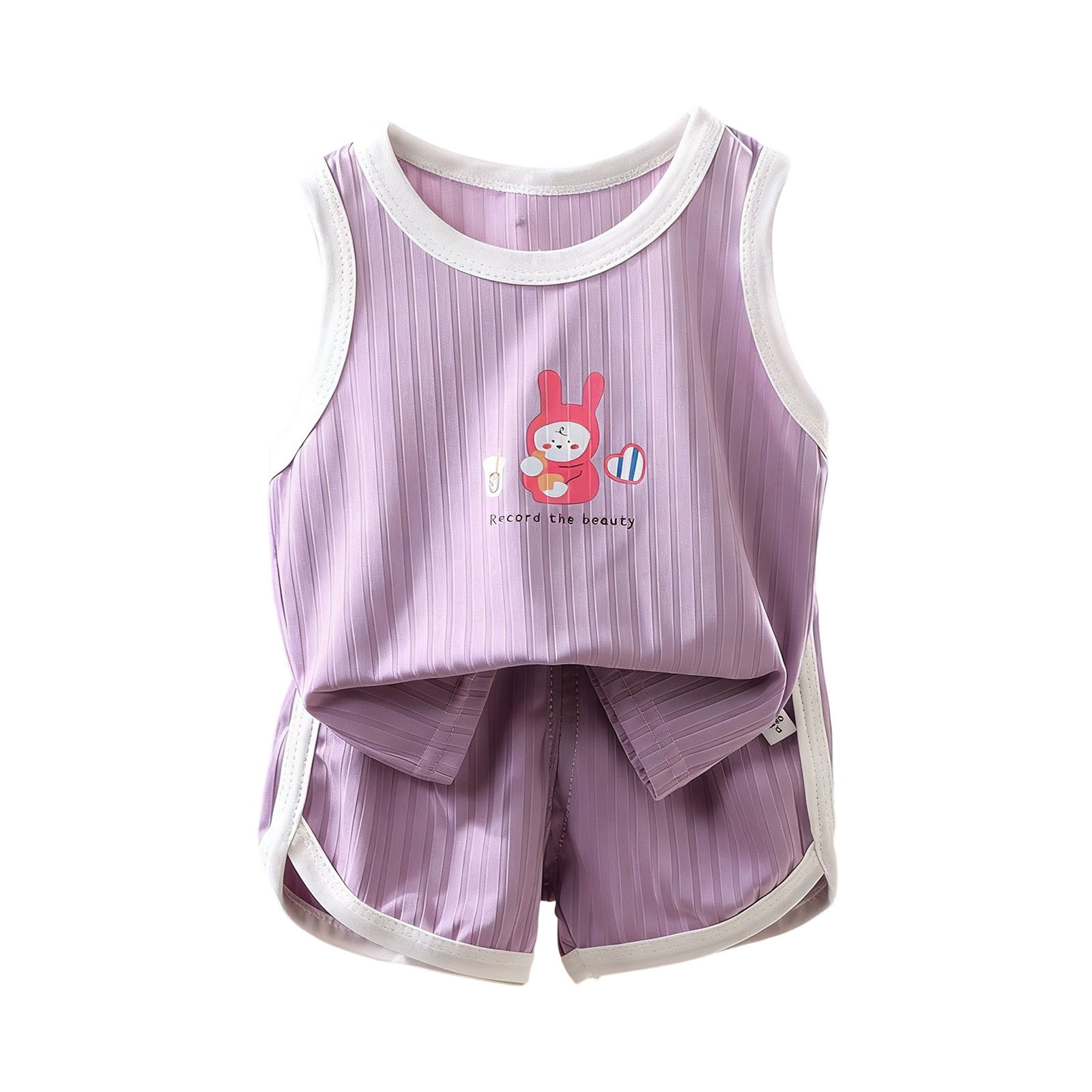 Cethrio Girls Summer Outfit Sets, Sleeveless Casual 2 PC Breathable ...