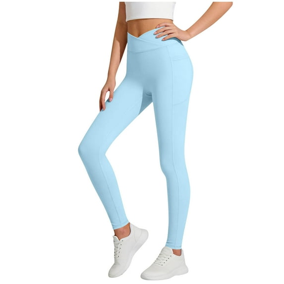 Cethrio Girls Yoga Leggings, Casual Dancing High-waisted Stretchy Tight ...