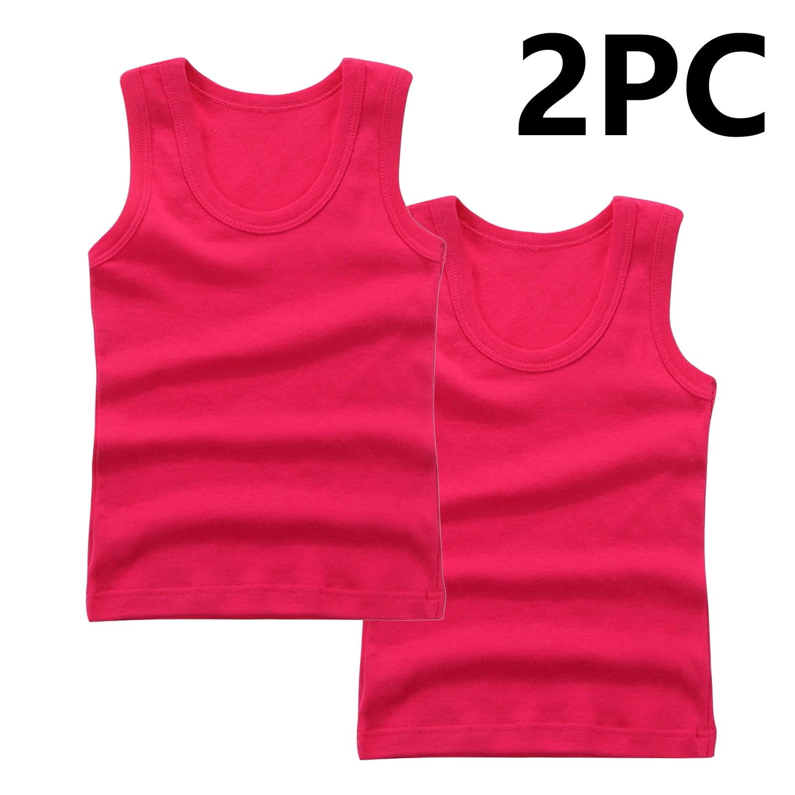 Cethrio Summer Tank Tops for Boys, 2 Piece Workout Crewneck Casual Boys ...