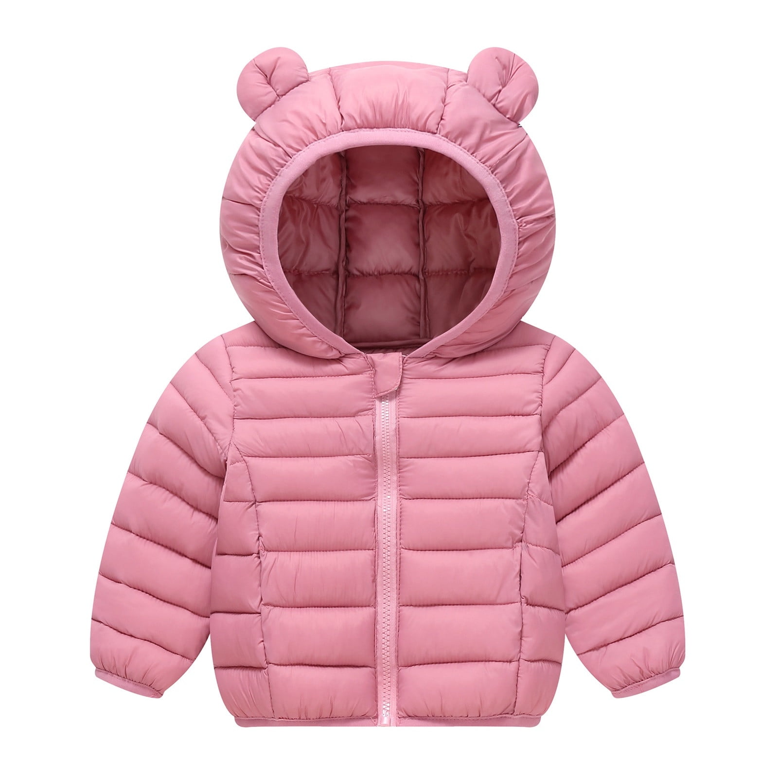 Cethrio Kids Girls Lightweight Jackets, Windproof Winter Zip up Thermal ...