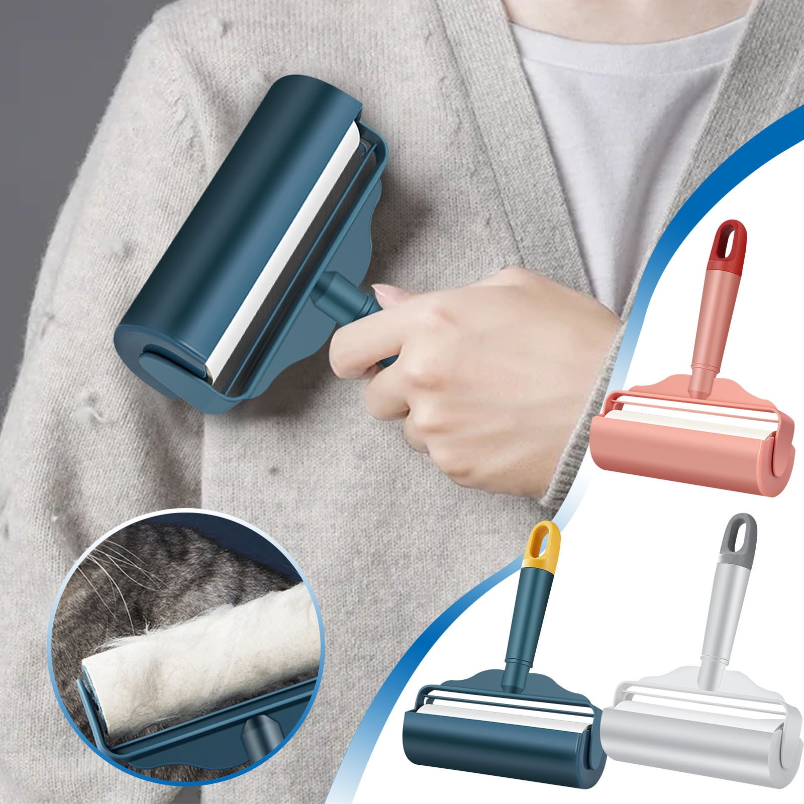 Cetilox Large Hair & Lint Remover Roller - Tearable Sticky Paper for ...