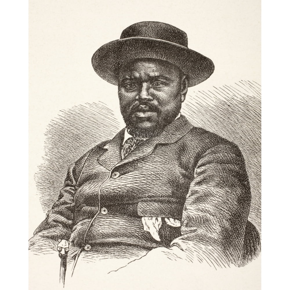 Cetshwayo Kampande Circa 1836 To 1884. King Of The Zulu Nation During ...