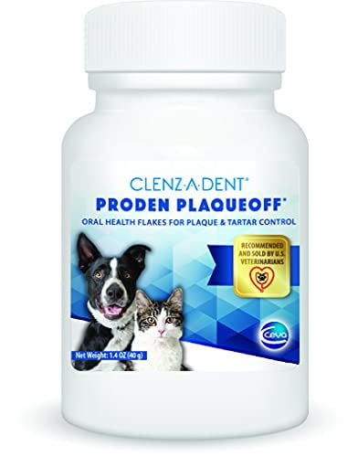 Ceva Clenz-a-dent ProDen PlaqueOff - Oral Health Flakes For Dogs & Cats ...