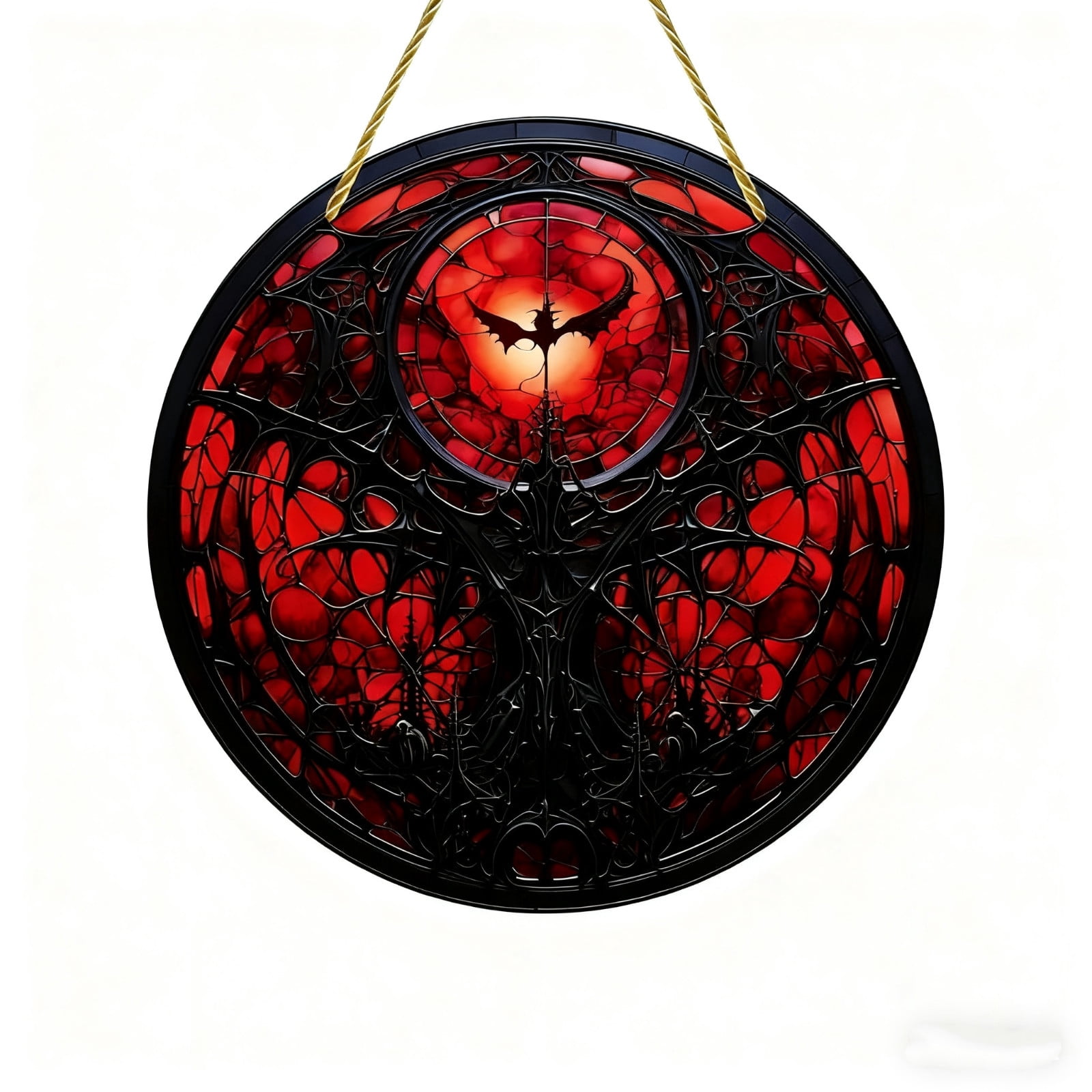 Cevemin 1 Pc Acrylic Disc Hanging Ornament - Sleek Modern Glossy Finish ...