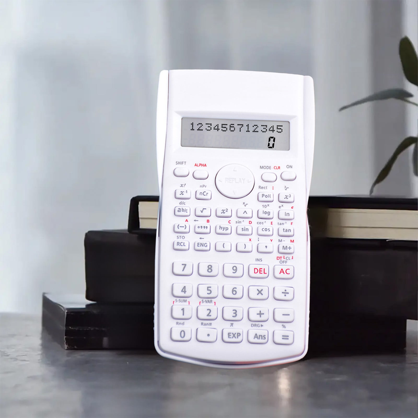 Cevemin 12 Digit Multi Functional Electronic Calculator with Two Line ...