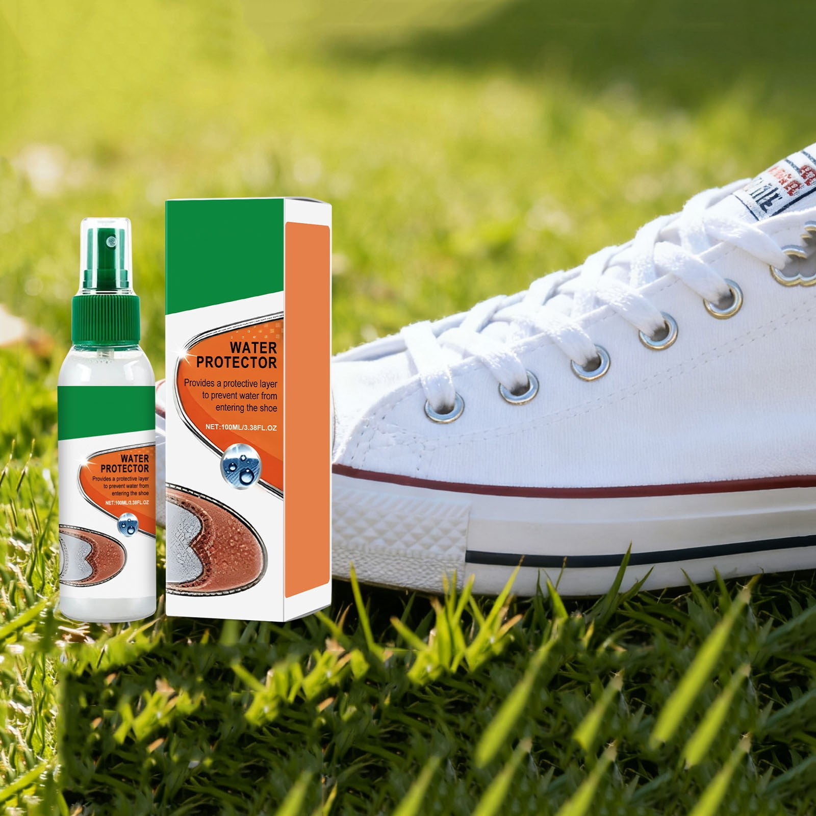 Cevemin 2025 Waterproof Spray for Shoes - 100ml Anti-Stain Protection ...