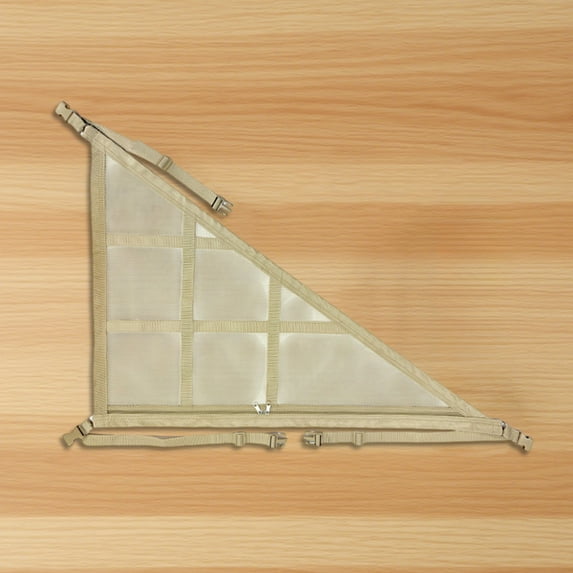 Cevemin 35.4 x 25.6 Inch Car Roof Mesh Storage Bag - Triangular ...