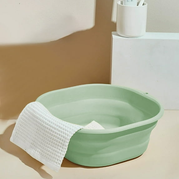 Cevemin Collapsible Wash Basin - Folding Dish Pan for Kitchen Sink ...