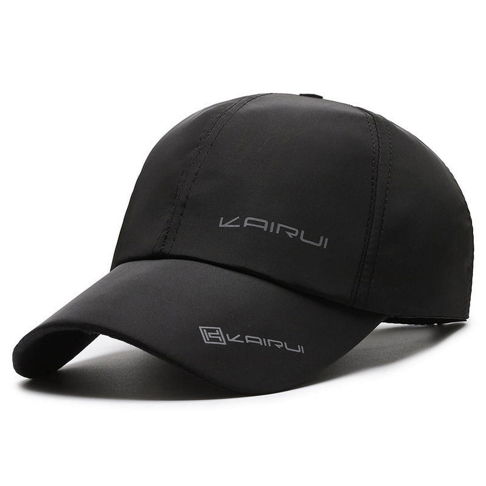 Cevemin Dark Gray Drying Baseball Cap - Mesh Outdoor Sport Running Hat ...