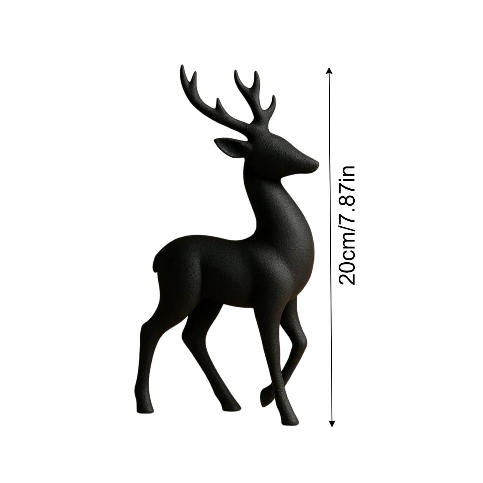 Cevemin European-Style Faux Deer Statue for Entryway Decor - Durable ...