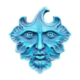 Cevemin Green Man Wall Art Sculpture - Resin Material Home Garden Wall ...