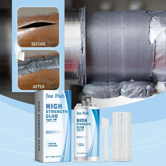 Cevemin High-Strength Metal Repair Epoxy Adhesive Casting Glue - Leak ...