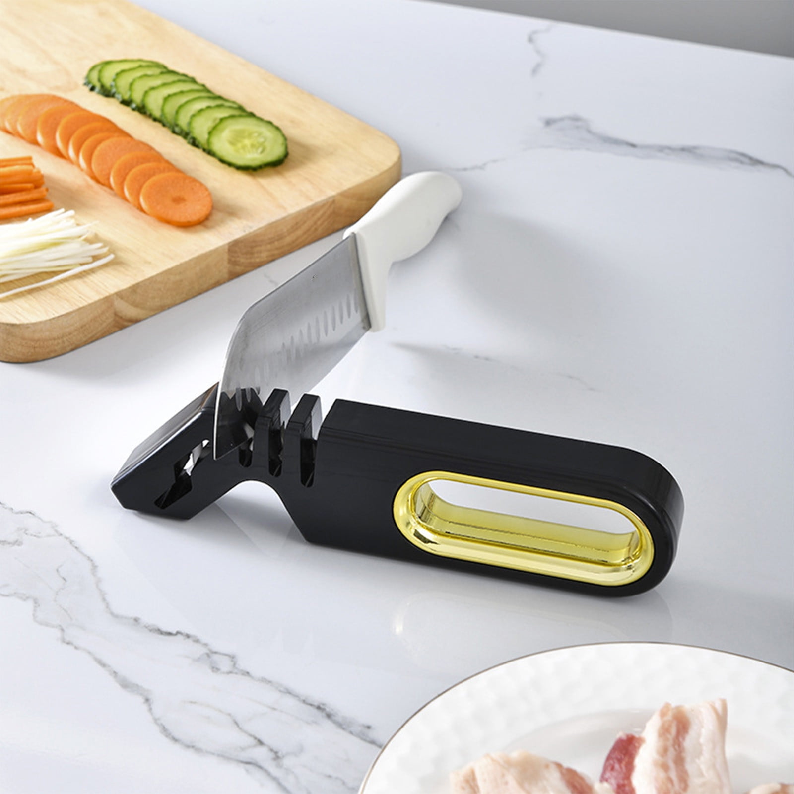 Cevemin Household Portable Knife Sharpener - Multifunctional Kitchen ...