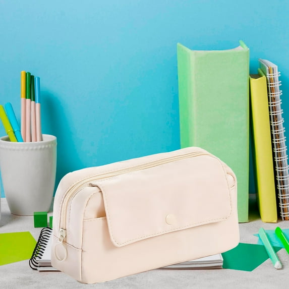 Cevemin Large Capacity Transparent Pencil Organizer - Multi-functional ...